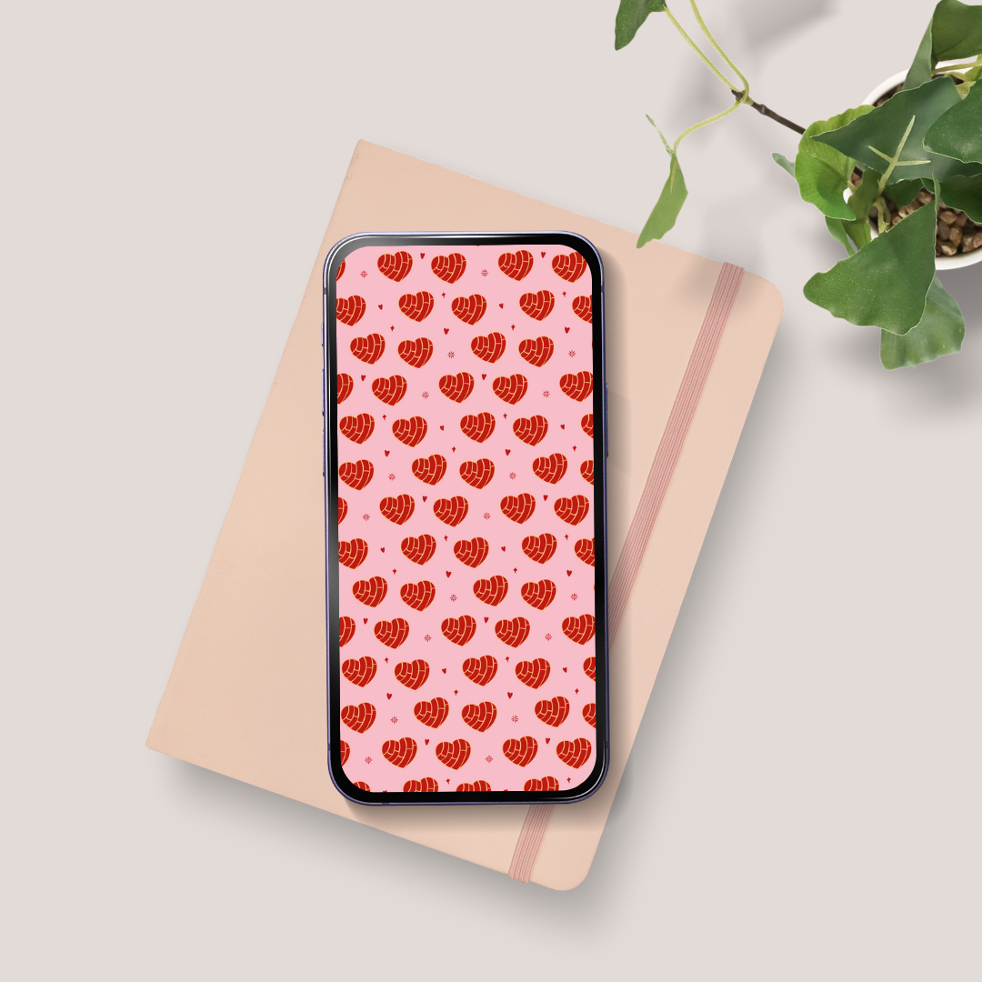 [DIGITAL] Pan Concha Phone Wallpaper – Camachos Pottery