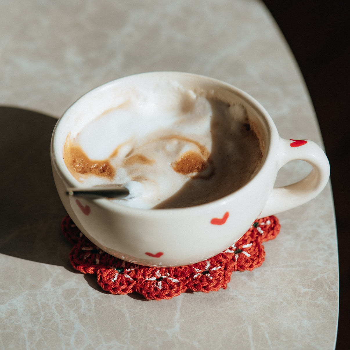 Ceramic Heart Mug – Camachos Pottery