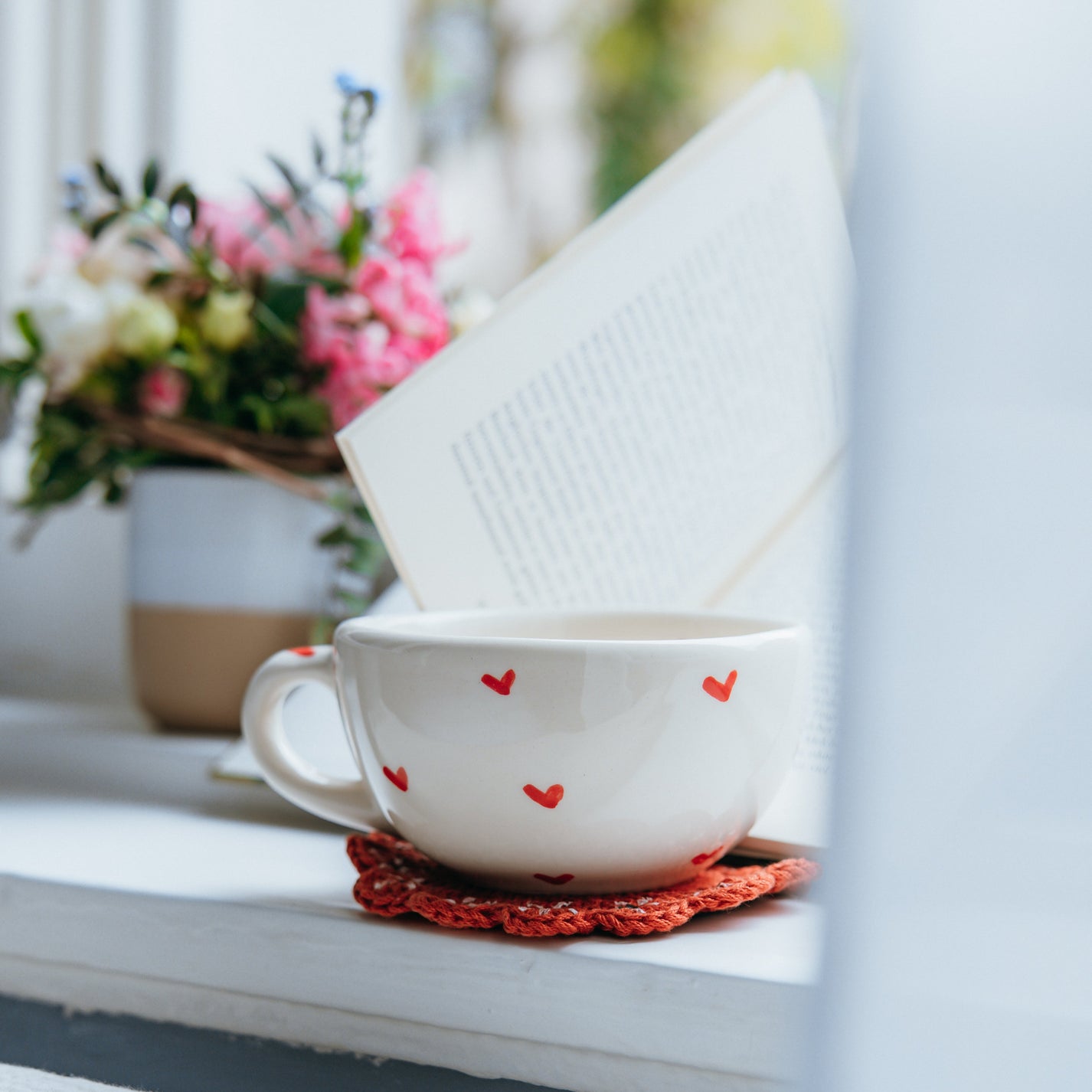 Ceramic Heart Mug – Camachos Pottery